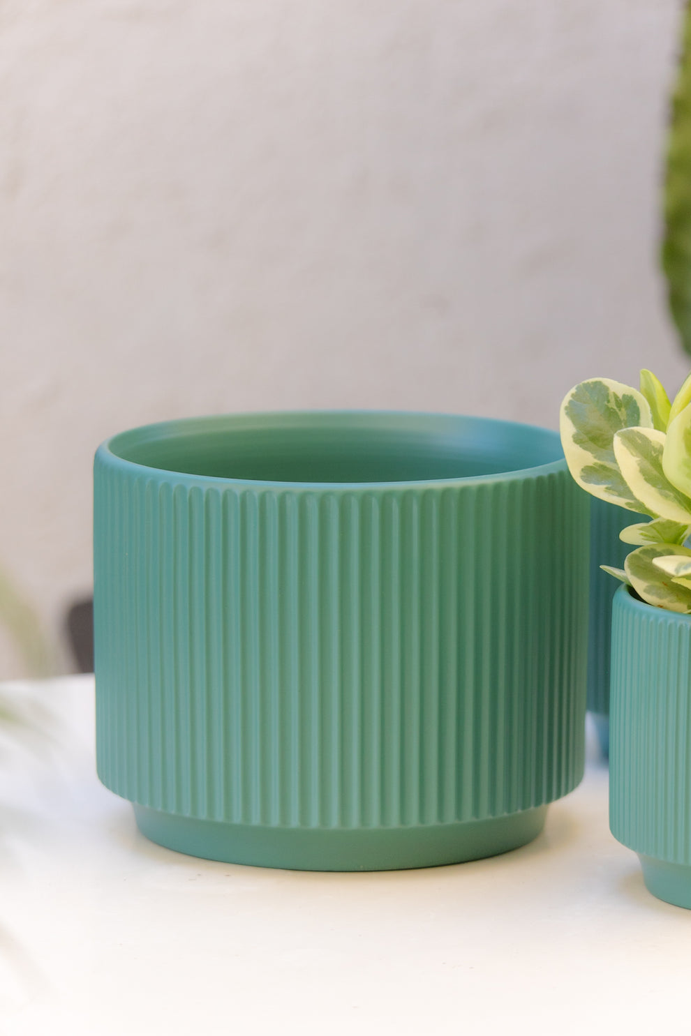 Macetero Agua Marina